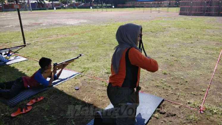 Cari Bibit Muda, Perbakin Gelar Lomba Menembak Senapan Angin - MalangVoice