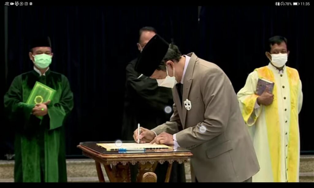 Resmi Dilantik, Supriatna Adhisuwignjo Jabat Direktur Polinema Periode 2021-2025 - MalangVoice