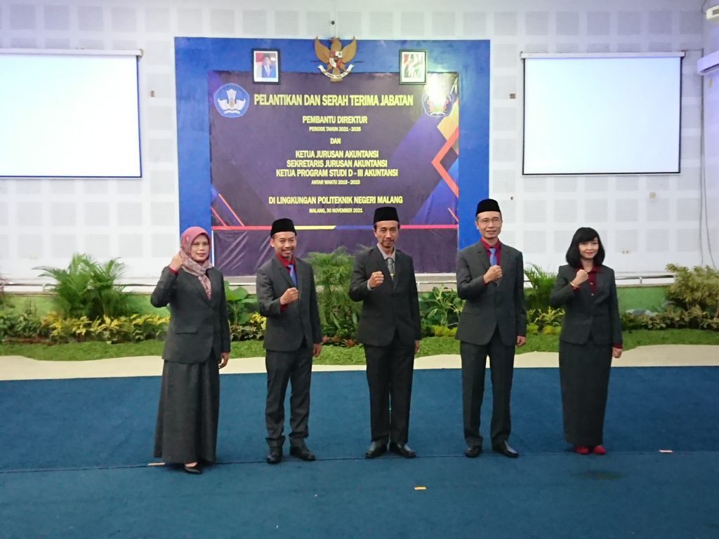 Direktur Polinema Lantik Empat Pudir Baru - MalangVoice