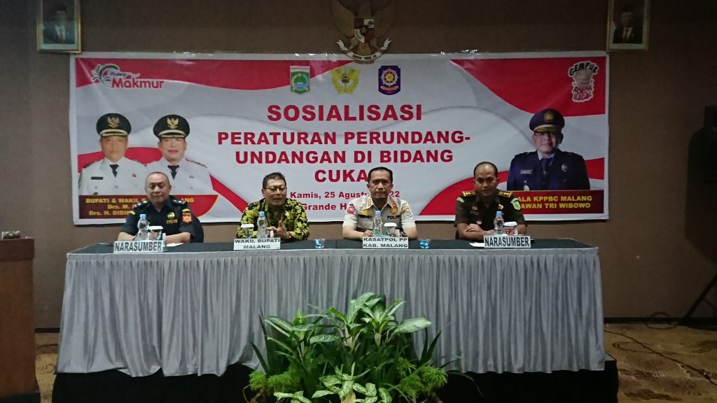 Satpol PP Kabupaten Malang dan Bea Cukai Ajak Tokoh Agama dan Masyarakat Perangi Perangi ...